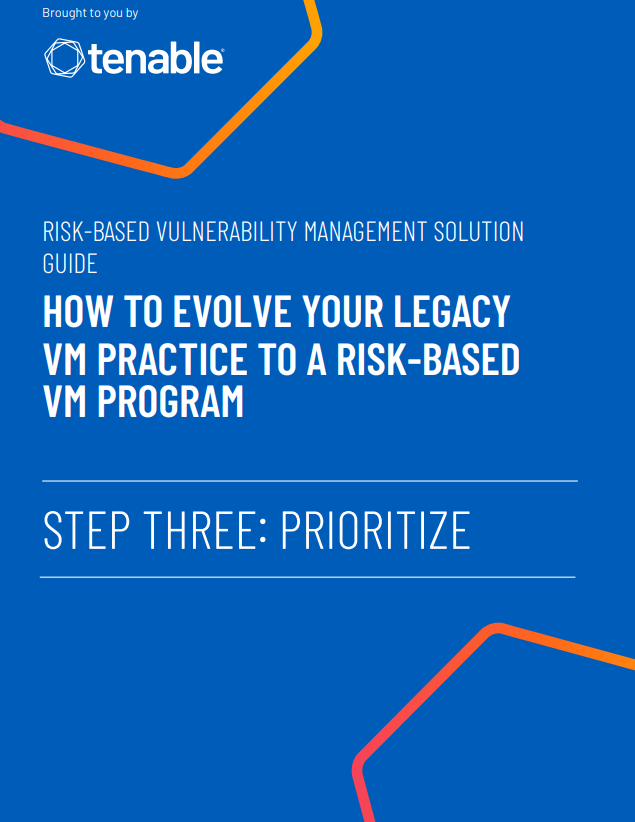 Risk-Based Vulnerability Management: Solution Guide (Step 3)